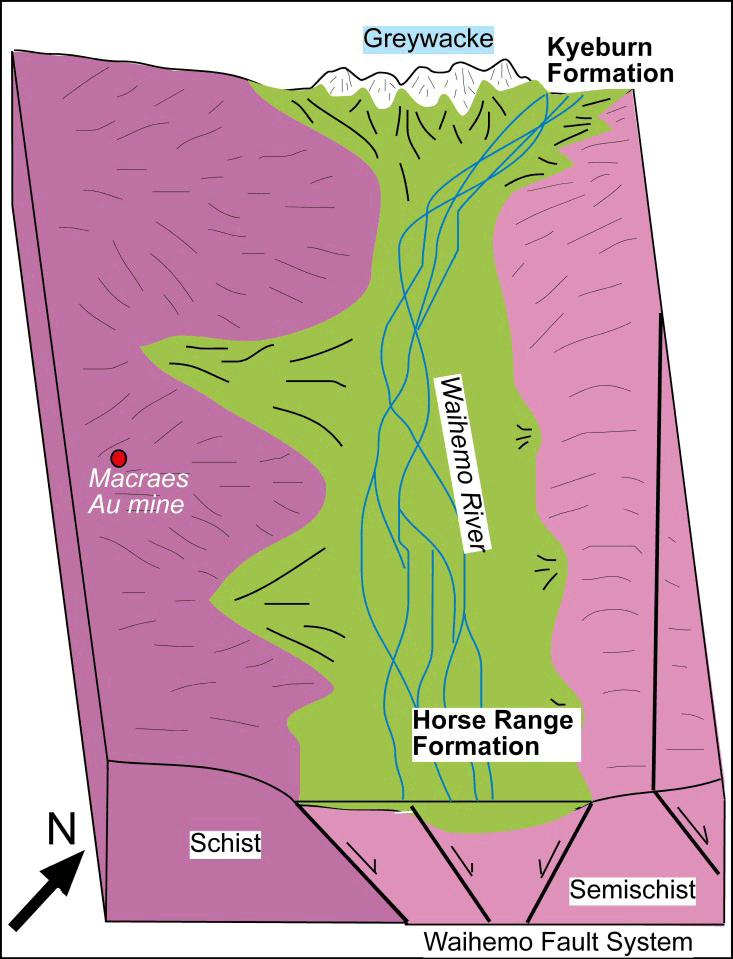 Initiation of the fault zones on the northeast Otago margin, Geology ...