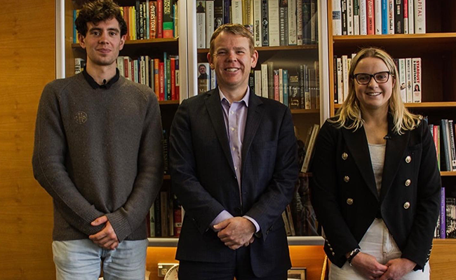 Law student making politics ‘cool’ again | University of Otago