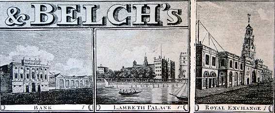 Langley and Belchy's New Map of London, 1812. Facsimile publication (no ...