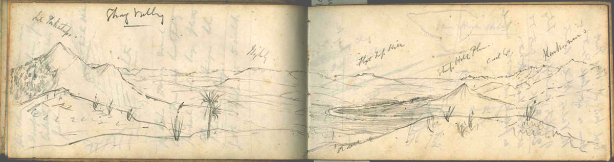 Hector's Map , James Hector, University of Otago Library, Dunedin, New ...